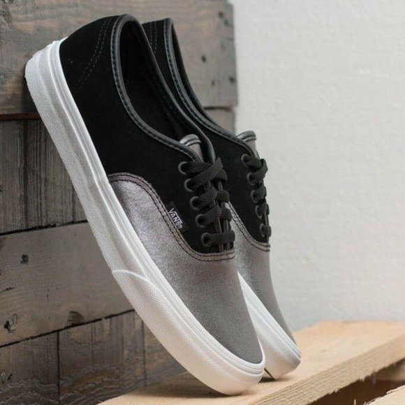 Vans | Shoes | Vans Shoes Authentic Lace Up Sneakers In Two Tone | Poshmark